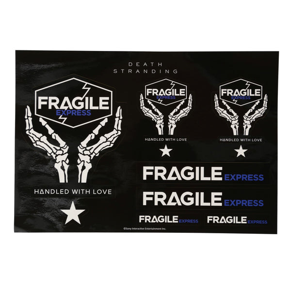 DEATH STRANDING Fragile Express Sticker Sheet – Kojima Productions